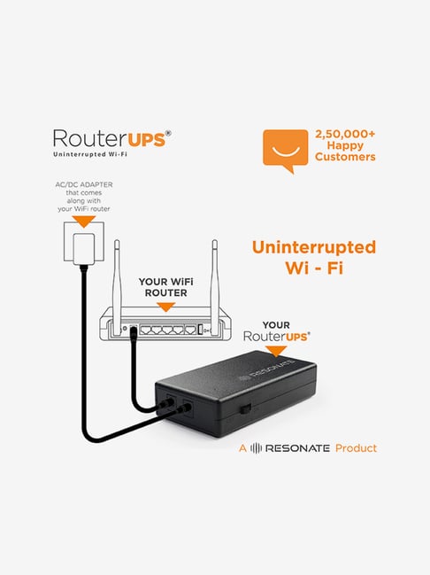 Buy Resonate CRU12V2A RouterUPS Power Backup for Wi-Fi Router - UPS for ...
