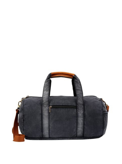 Buy Fastrack Black Denim Medium Duffle Bag For Women At Best Price ...