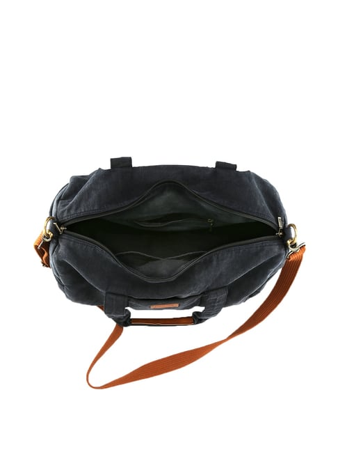 Buy Fastrack Black Denim Medium Duffle Bag For Women At Best Price ...