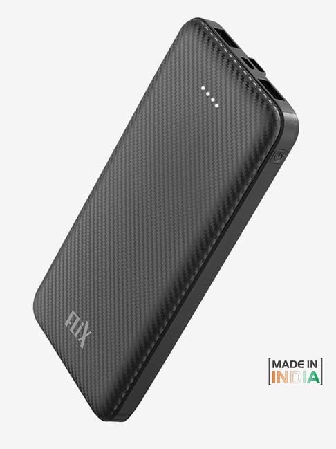 FLiX (Beetel) Decathon XPB-101S 10000 mAh Power Bank (Black)-FLiX-Electronics-TATA CLIQ