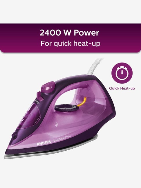 Philips EasySpeed Plus GC2147/30 2400W Steam Iron (Purple)