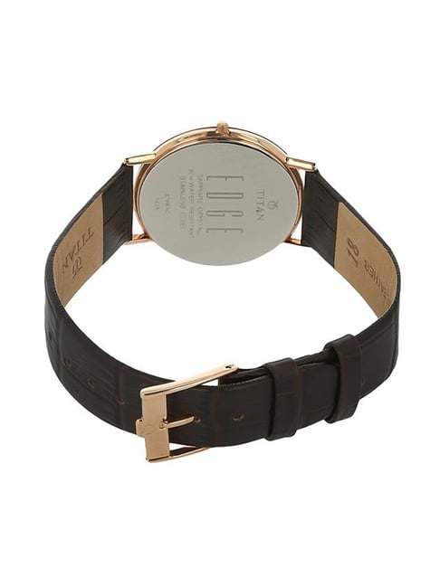 Buy Titan 679WL01 Edge Analog Watch for Men at Best Price @ Tata CLiQ
