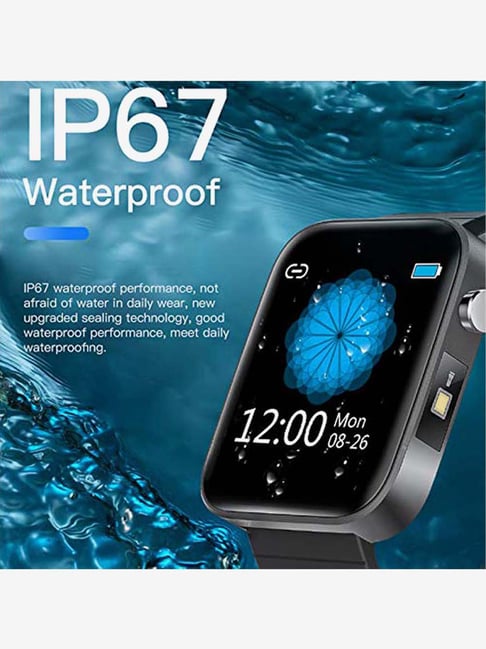 Buy EYNK LitFit T68 Fitness Smartwatch (Red) Online At Best Price ...