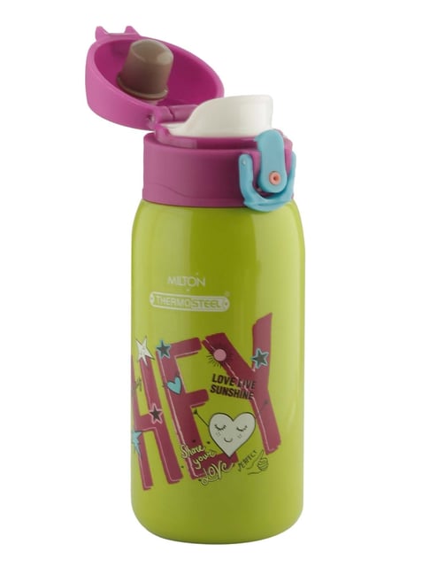 Buy Milton Green Stainless Steel Kids Thermosteel Sipper (300 ml) at ...