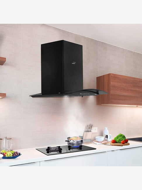 Buy V-Guard MG30 60 cm 1000 CMH Wall Mounted Chimney (Black) Online At ...
