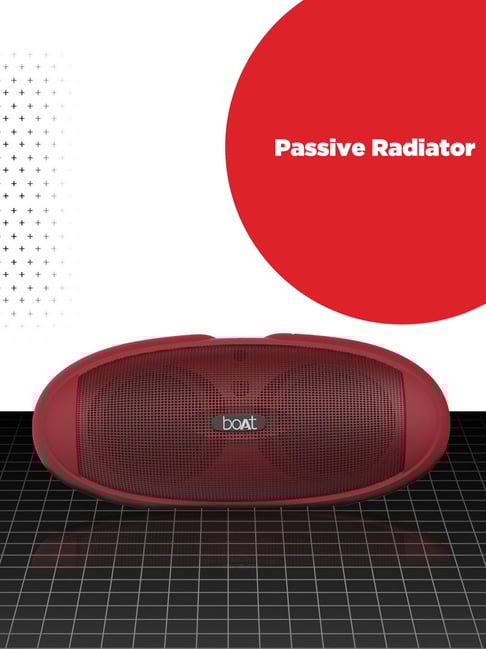 Buy boAt Rugby Plus T 16W Bluetooth Speaker (Red) Online At Best Price ...