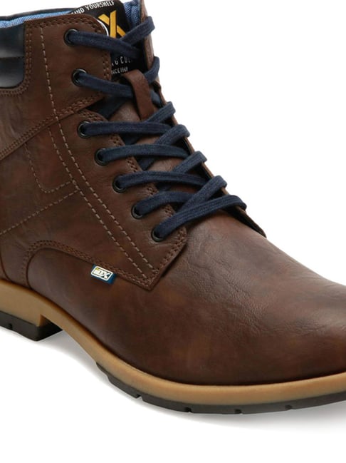 Buy ID Men's Brown Casual Boots for Men at Best Price @ Tata CLiQ