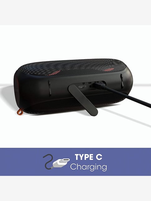 Buy Zebronics Zeb-Music Bomb X 20W Bluetooth Speaker (Black) Online At ...