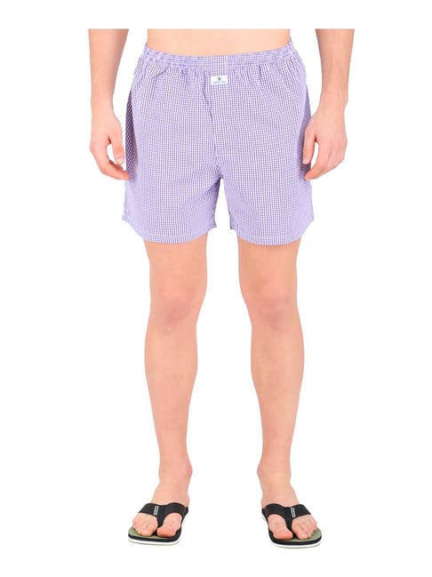 Woodland Men Boxers in Purple