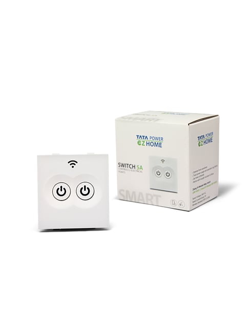 Buy Tata Power EZ Home GWF-KS001-2 5A Wi-Fi Smart Switch Online At Best ...