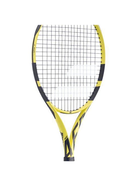 Babolat Black & Lime Yellow Pure Aero Unstrung Tennis Racquet