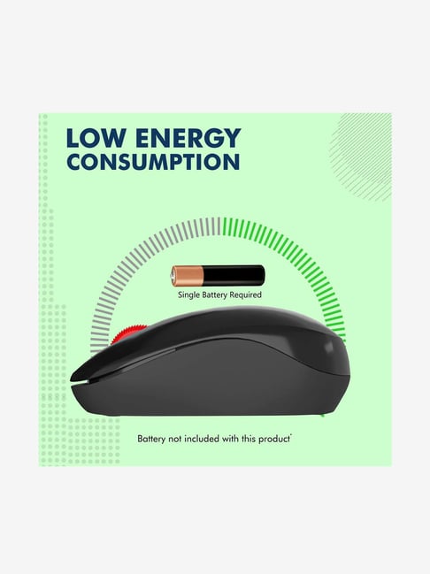 Buy Portronics TOAD 12 POR-1266 Wireless Optical Mouse (Black) Online ...