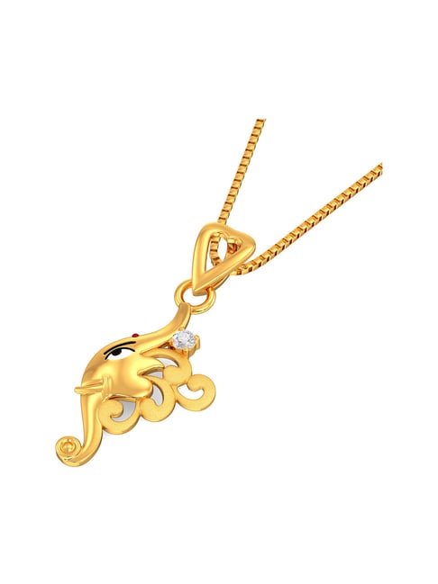 Buy Joyalukkas 22k Gold Lord Ganesha Pendant without Chain Online At ... Buy Joyalukkas 22k Gold Lord Ganesha Pendant without Chain Online At ...