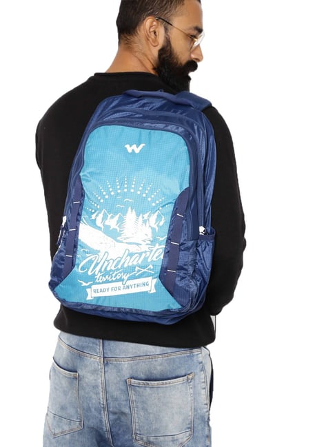 Buy Wildcraft Wild 44 Ltrs Blue Medium Backpack For Men At Best Price ...