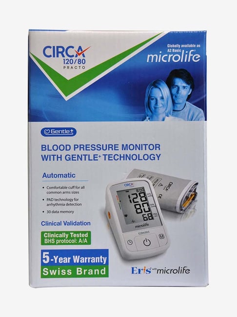 Buy Circa Practo M123456 Blood Pressure Monitor (White) Online At Best ...