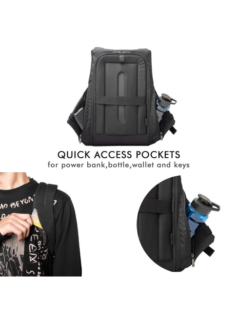 Buy Gods Ghost Premium 25 Ltrs Black Medium Laptop Backpack Online At ...