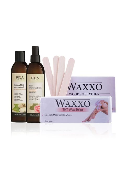 Buy Rica Wax Waxing Essentials Kit - 550 ml Online At Best Price @ Tata ...
