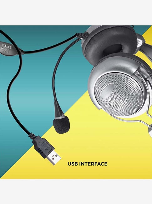 Buy Zebronics Zeb-Supreme USB Wired On-Ear Headphone with Mic Online At ...