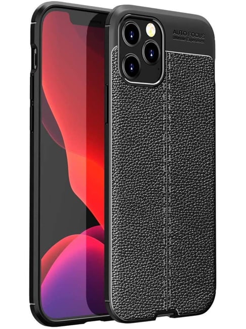 Buy New Breed Back Cover for iPhone 12 Pro Max Leather Online At Best ...