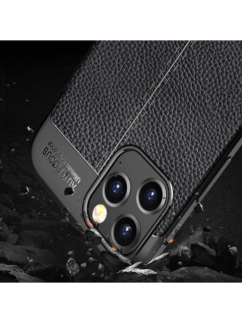 Buy New Breed Back Cover for iPhone 12 Pro Max Leather Online At Best ...