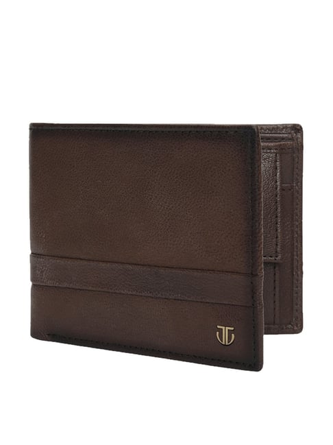 Buy Titan Brown Casual Leather Bi-Fold Wallet for Men Online At Best ...