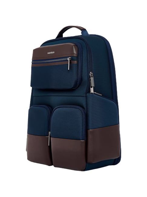 Buy Scarters Terminal Navy Medium Laptop Backpack Online At Best Price ...