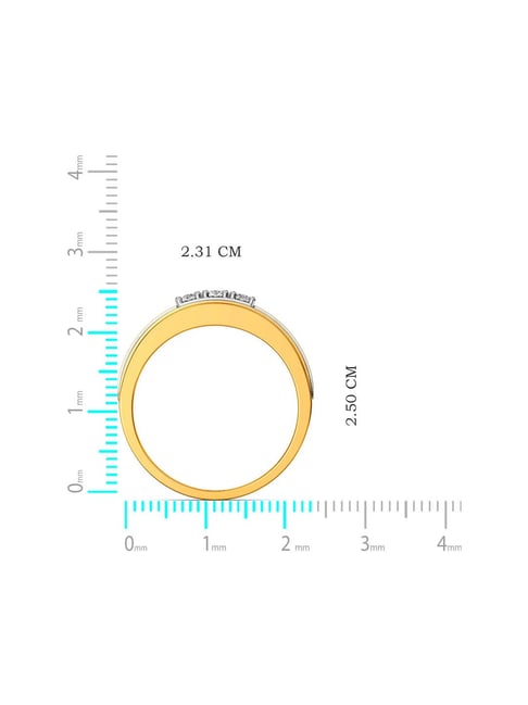 Buy Joyalukkas 18k Gold & Diamond Ring for Men Online At Best Price ...