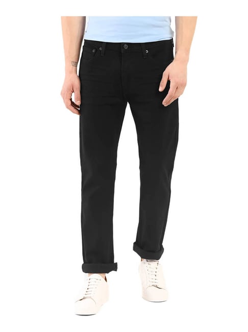Buy Levi s Black Slim Fit Jeans for Men Online Tata CLiQ