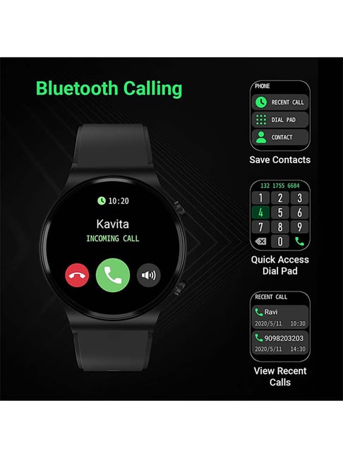 Buy Fire-Boltt 360 Pro BSW017 SpO2 Smartwatch (Black) Online At Best ...