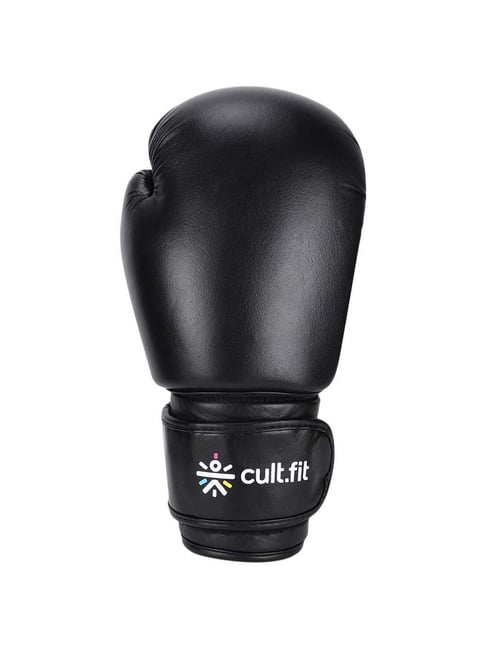 Cultsports Black Cult.fit Boxing Gloves (8Oz)