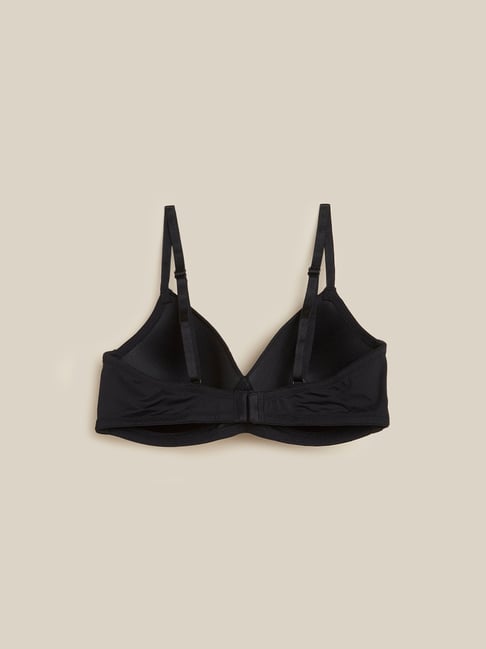 Buy Wunderlove by Westside Black Non-Wired Padded Bra Online at best ...