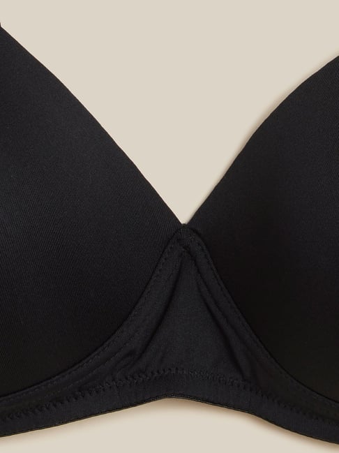 Buy Wunderlove by Westside Black Non-Wired Padded Bra Online at best ...