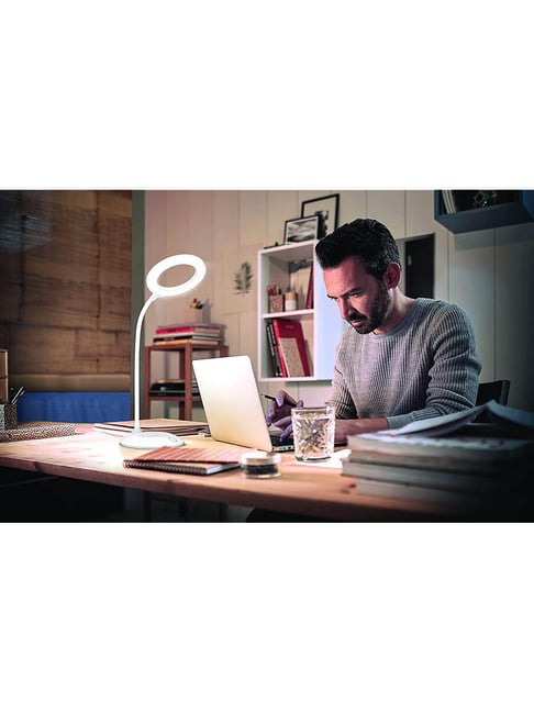 Buy Philips Orbit 581932 5W Rechargeable Table Lamp (White) Online At ...