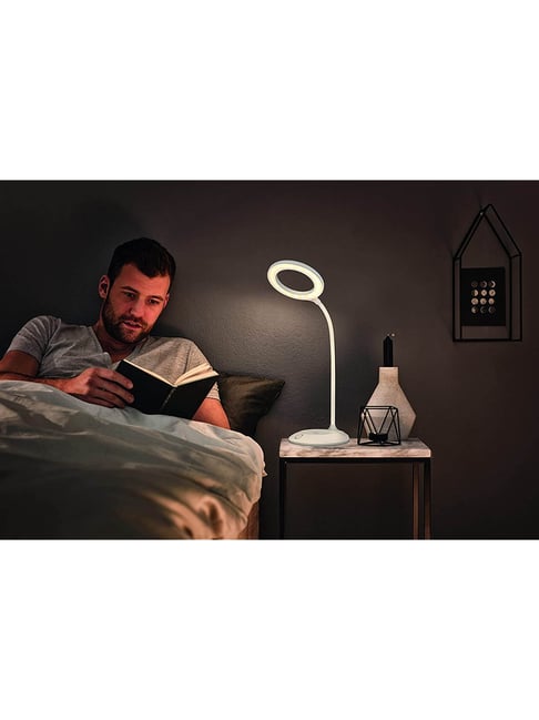 Buy Philips Orbit 581932 5W Rechargeable Table Lamp (White) Online At ...