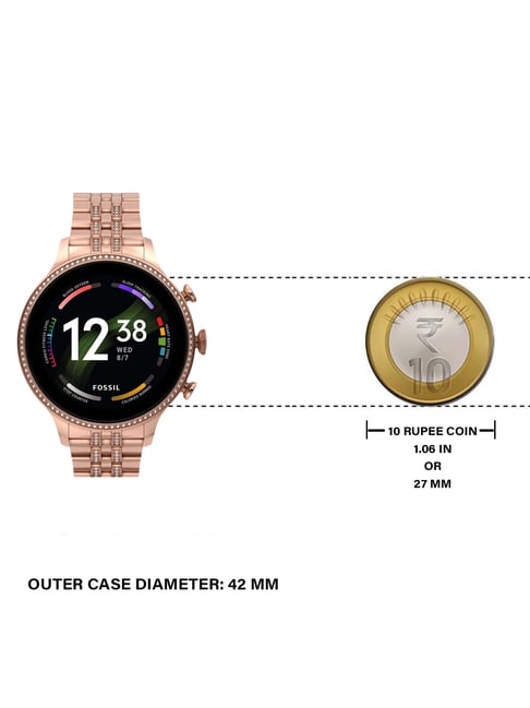Buy Fossil FTW6077 Gen 6 Smart Watch for Women at Best Price @ Tata CLiQ