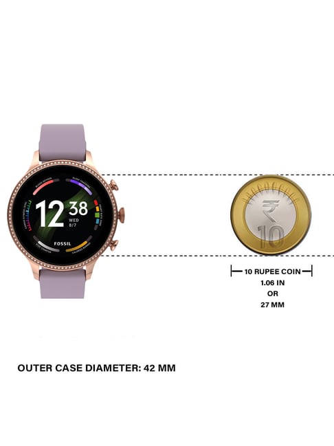 Buy Fossil FTW6080 Gen 6 Smart Watch for Women at Best Price @ Tata CLiQ