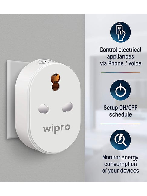 Buy Wipro DSP1160 16A Smart Plug (White) Online At Best Price @ Tata CLiQ