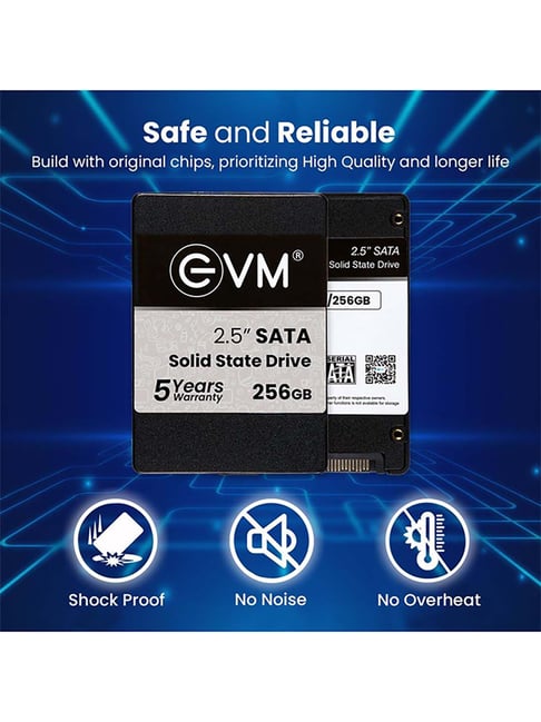 Buy EVM EVM25/256GB 256 GB 2.5 inch SATA Internal SSD Online At Best Price @ Tata CLiQ