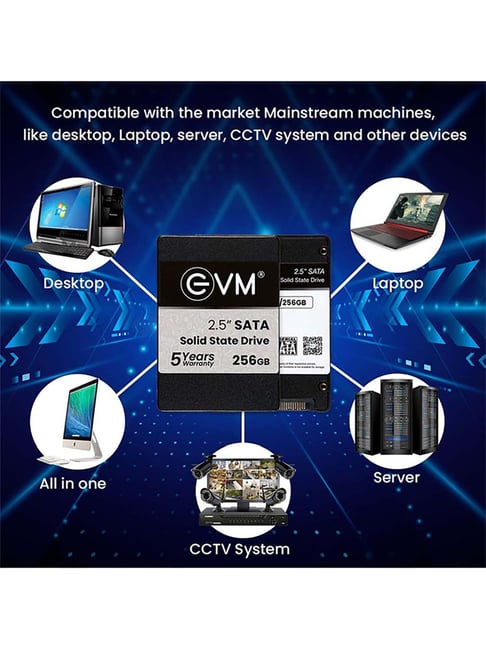 Buy EVM EVM25/256GB 256 GB 2.5 inch SATA Internal SSD Online At Best Price @ Tata CLiQ
