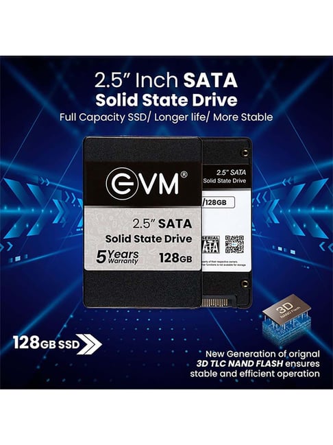 Buy EVM EVM25/128GB 128 GB 2.5 inch SATA Internal SSD Online At Best Price @ Tata CLiQ