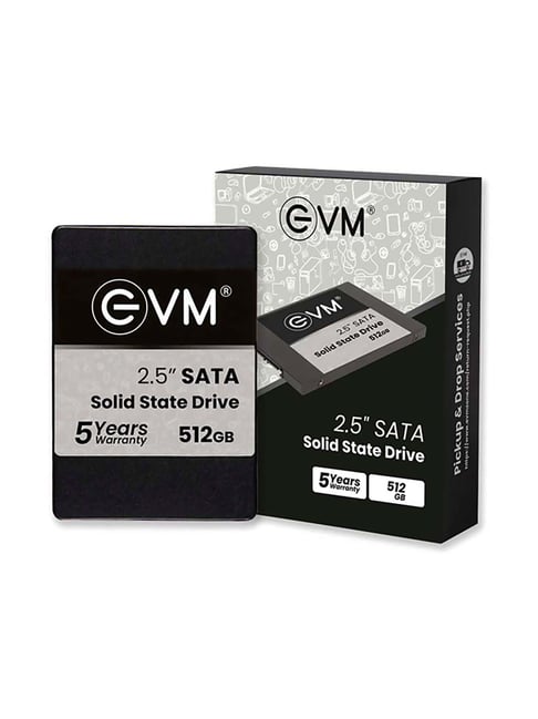 Buy EVM EVM25/512GB 512 GB 2.5 inch SATA Internal SSD Online At Best Price @ Tata CLiQ
