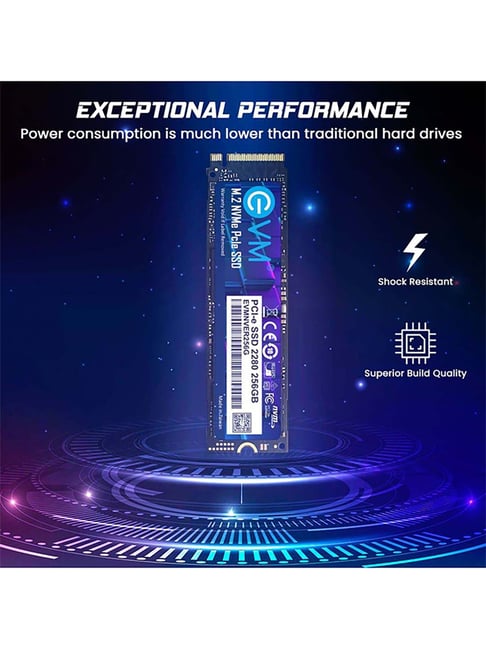 Buy EVM EVMNV/256GB 256 GB M.2 PCIe NVMe Internal SSD Online At Best Price @ Tata CLiQ