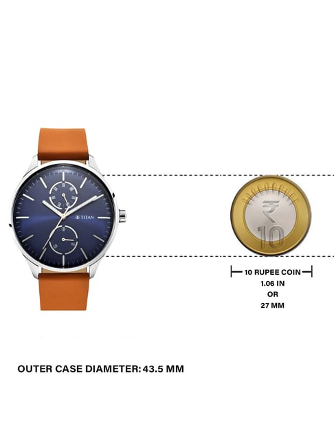 Buy Titan 1833SL01 Evoke Analog Watch for Men at Best Price @ Tata CLiQ