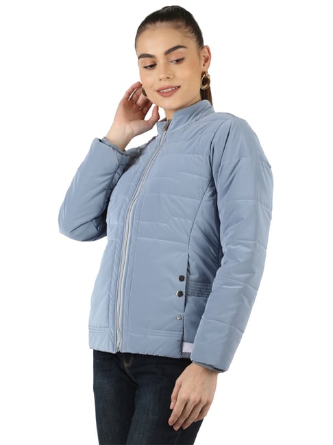 Buy Monte Carlo Blue Regular Fit Jacket for Women Online @ Tata CLiQ