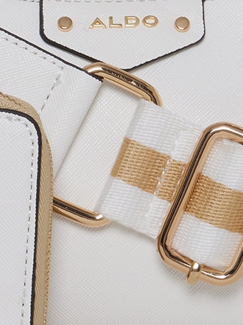 Buy Aldo NANALARAEN White Solid Medium Hobo Handbag with Pouch Online At Best Price @ Tata CLiQ