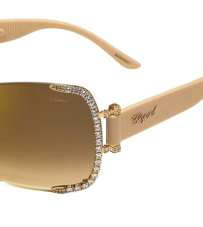 Buy Chopard Gold Sunglasses for Women for Women Online @ Tata CLiQ Luxury