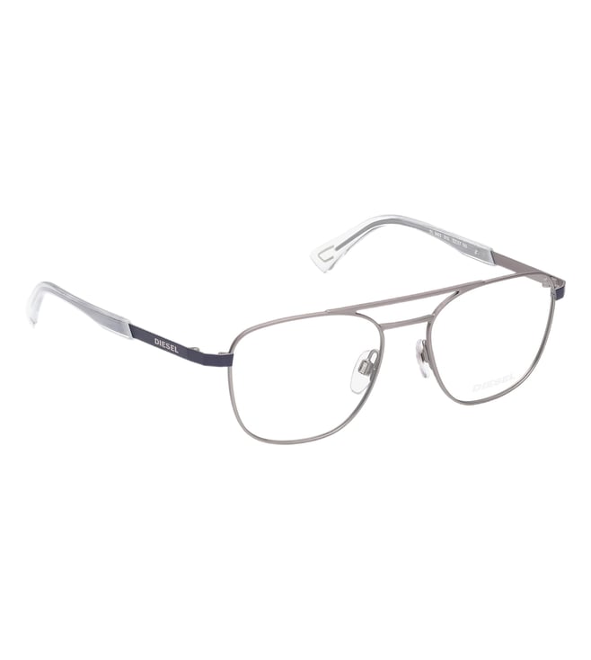 Buy Diesel Silver Pilot Frames for Men Online @ Tata CLiQ Luxury