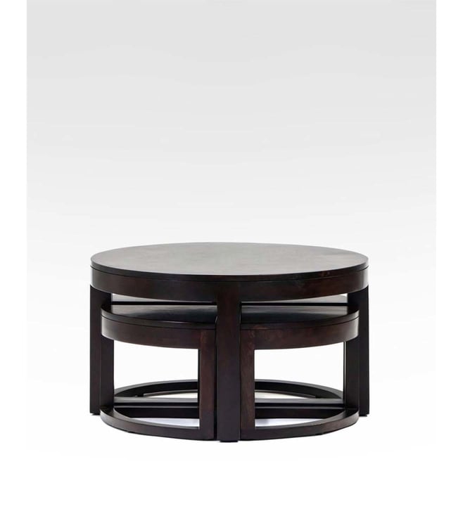 Buy Fabindia Brown Sheesham Coffee Table at Best Price @ Tata CLiQ