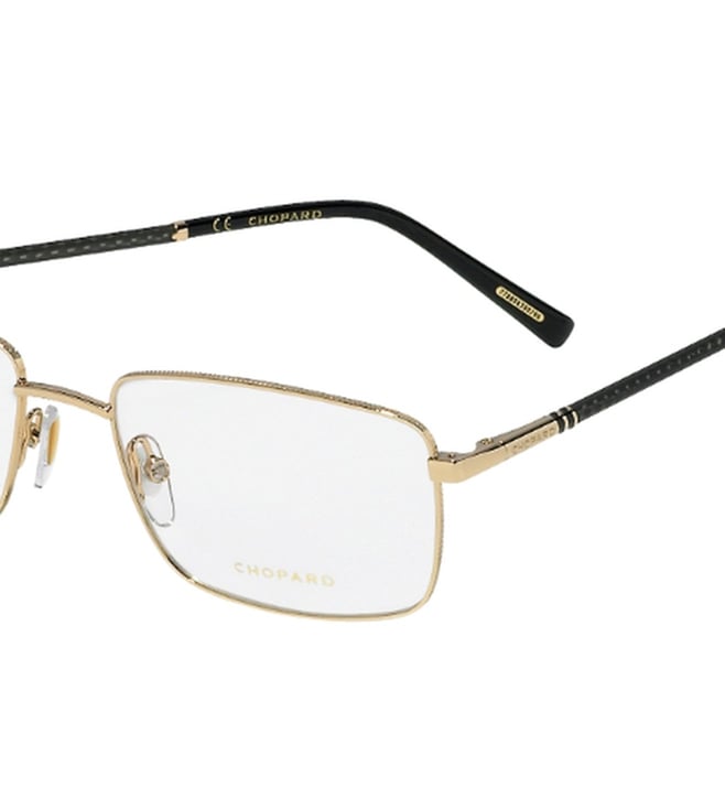 Buy Chopard Gold Rectangular Eye Frames for Men Online @ Tata CLiQ Luxury