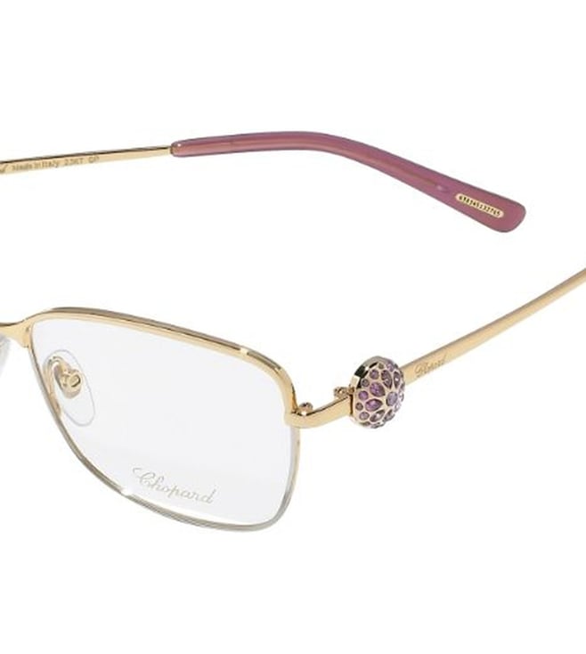 Buy Chopard Gold Square Eye Frames for Women Online @ Tata CLiQ Luxury